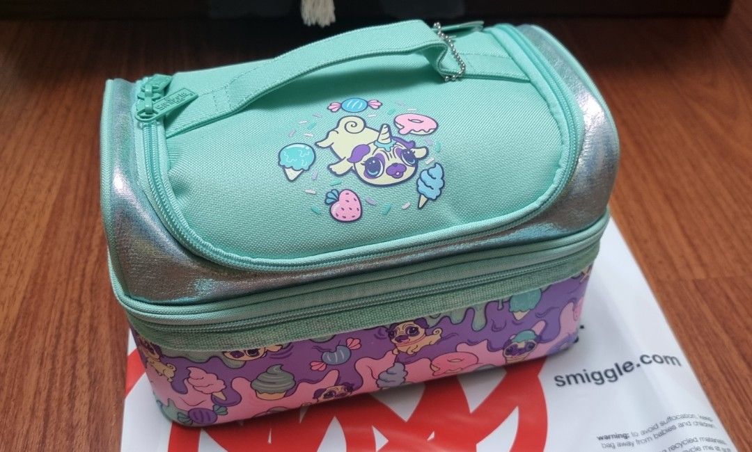 Smiggle Double Decker Sweets Design Lunch Bag, Babies & Kids, Going Out ...