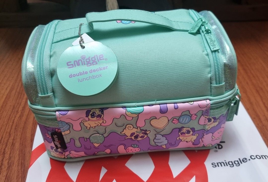 Smiggle Double Decker Sweets Design Lunch Bag, Babies & Kids, Going Out ...