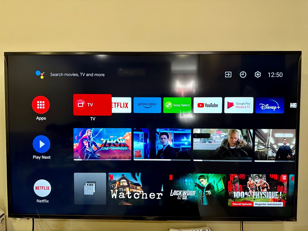 Sony 55X8000G 4K Android Smart TV, TV & Home Appliances, TV ...