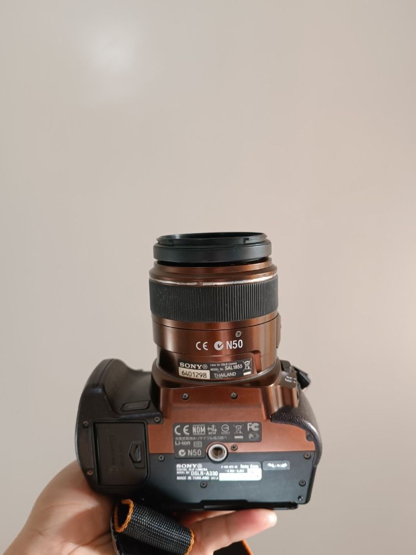 Sony Alpha A330 Digital SLR with 18-55mm Lens (Copper Brown ...