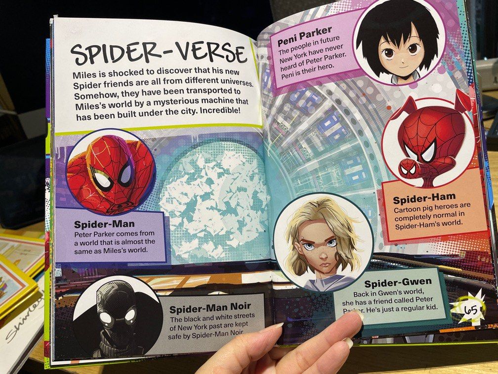 Spiderman into the Spiderverse - the Official Guide, Hobbies & Toys ...