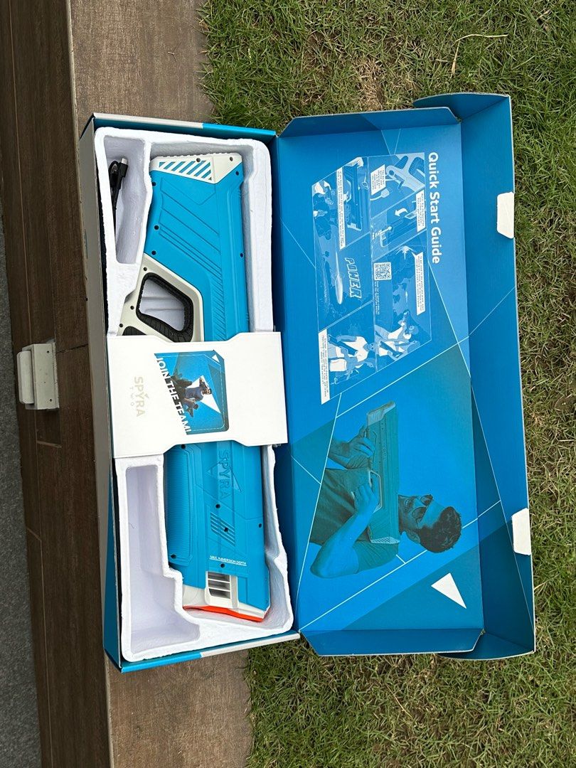 SpyraTwo Water Gun (Blue), Hobbies & Toys, Toys & Games on Carousell