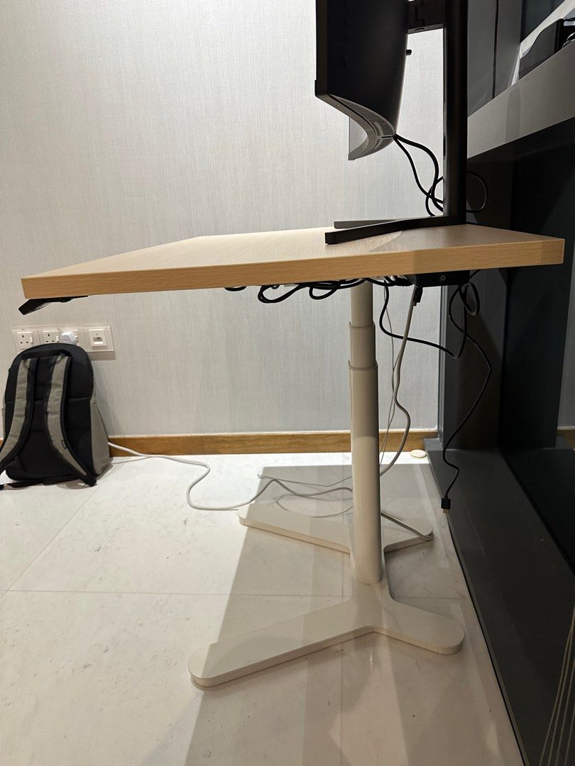 Standing Desk Automatic, Furniture & Home Living, Furniture, Tables ...
