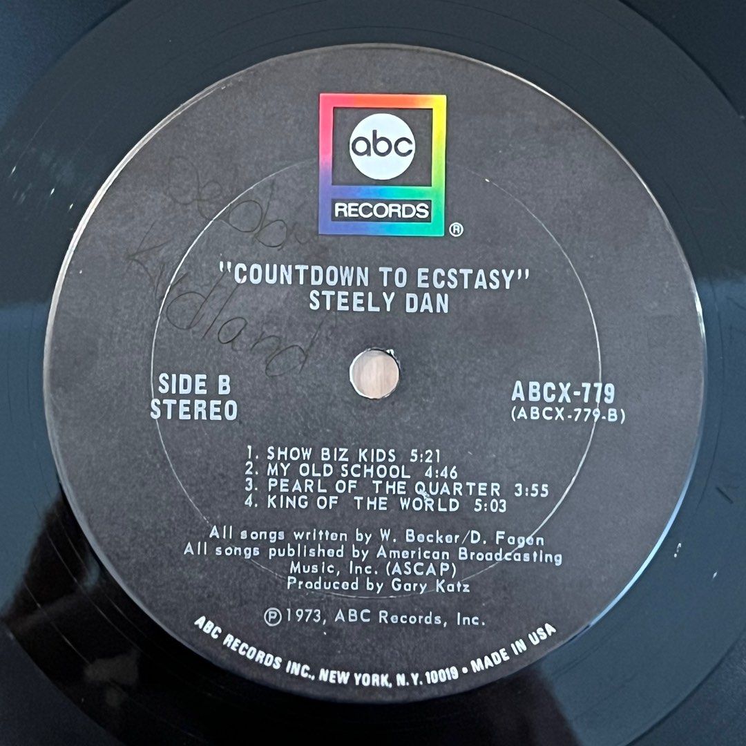 Steely Dan – Countdown To Ecstasy Vinyl (Jazz Rock, US 1973), Hobbies ...