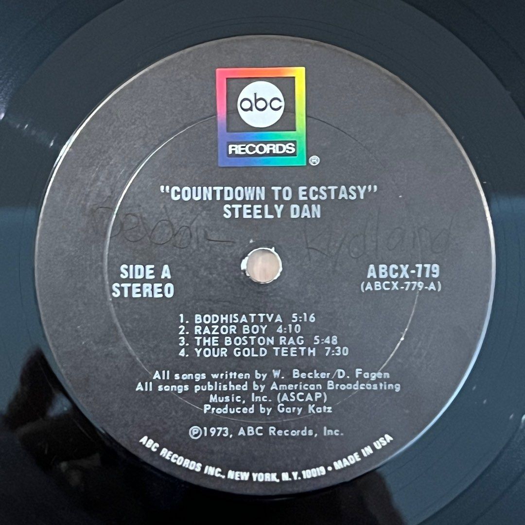 Steely Dan – Countdown To Ecstasy Vinyl (Jazz Rock, US 1973), Hobbies ...