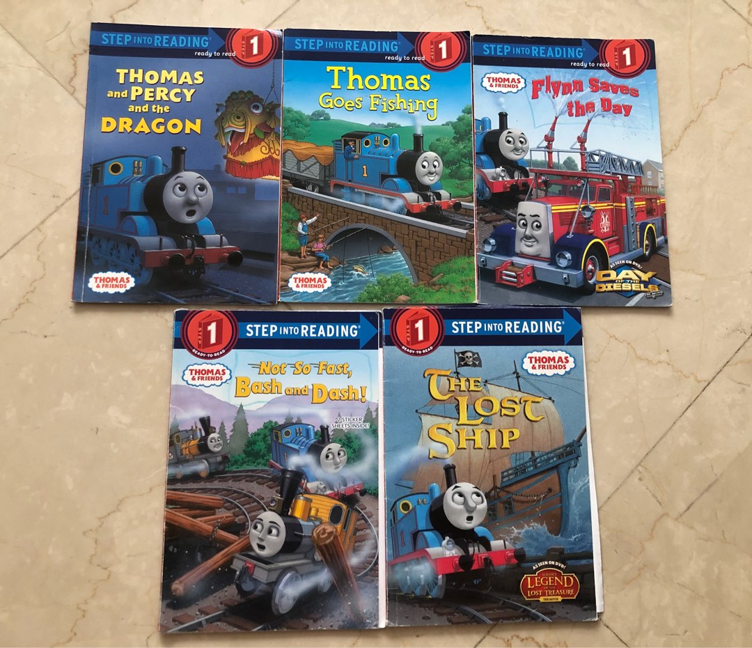Kindergarten Step into Reading books - Thomas & friends, Hobbies & Toys, Books & Magazines ...