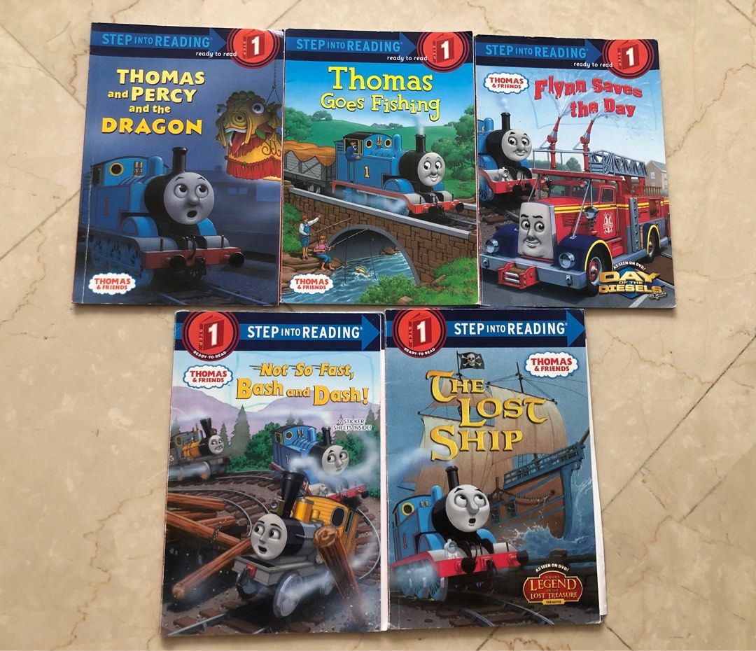 Kindergarten Step into Reading books - Thomas & friends, Hobbies & Toys ...