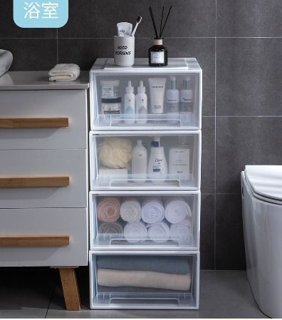 Storage Drawers Box Storage Boxes - Home Organizer Drawer Plastic ...