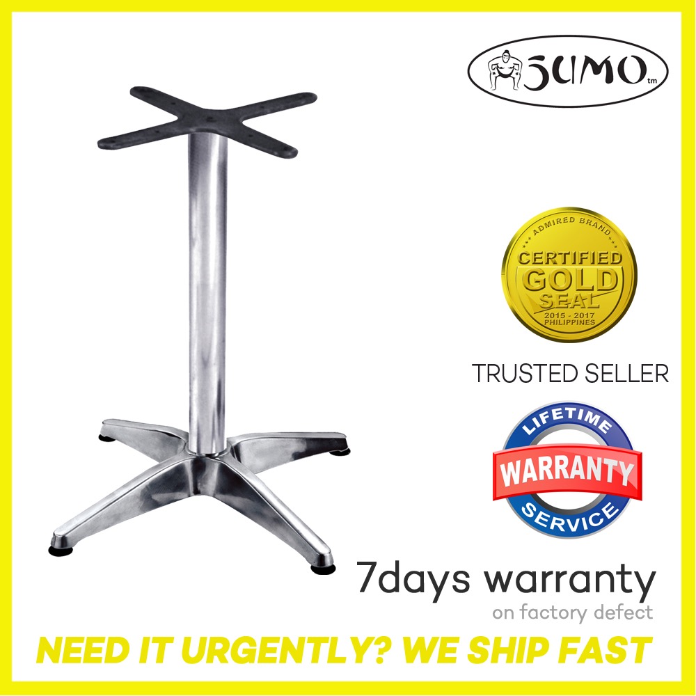 Sumo AST-04 4 Legged Aluminum Table Stand, Cafe Table, Bar Table, Desks ...