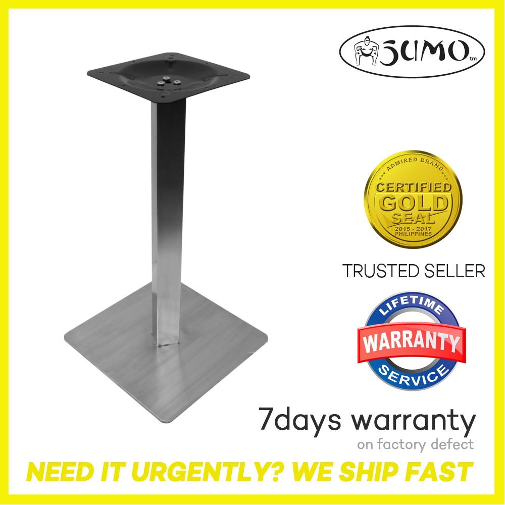 Sumo TSS-40S Commercial Stainless Steel Square Square Table Stand ...