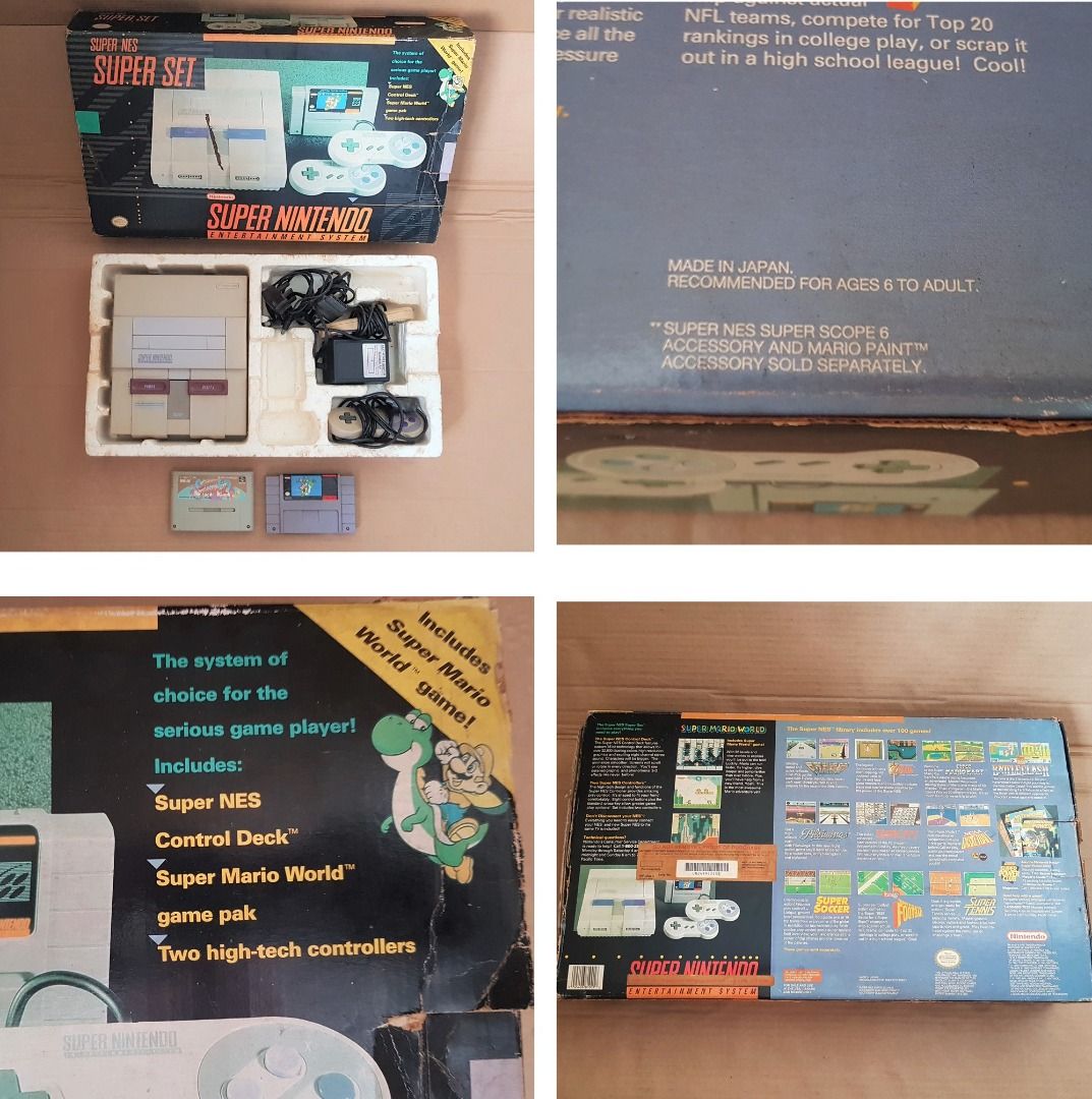 Super Nintendo Entertainment System, Original NES Classic Edition, Made ...