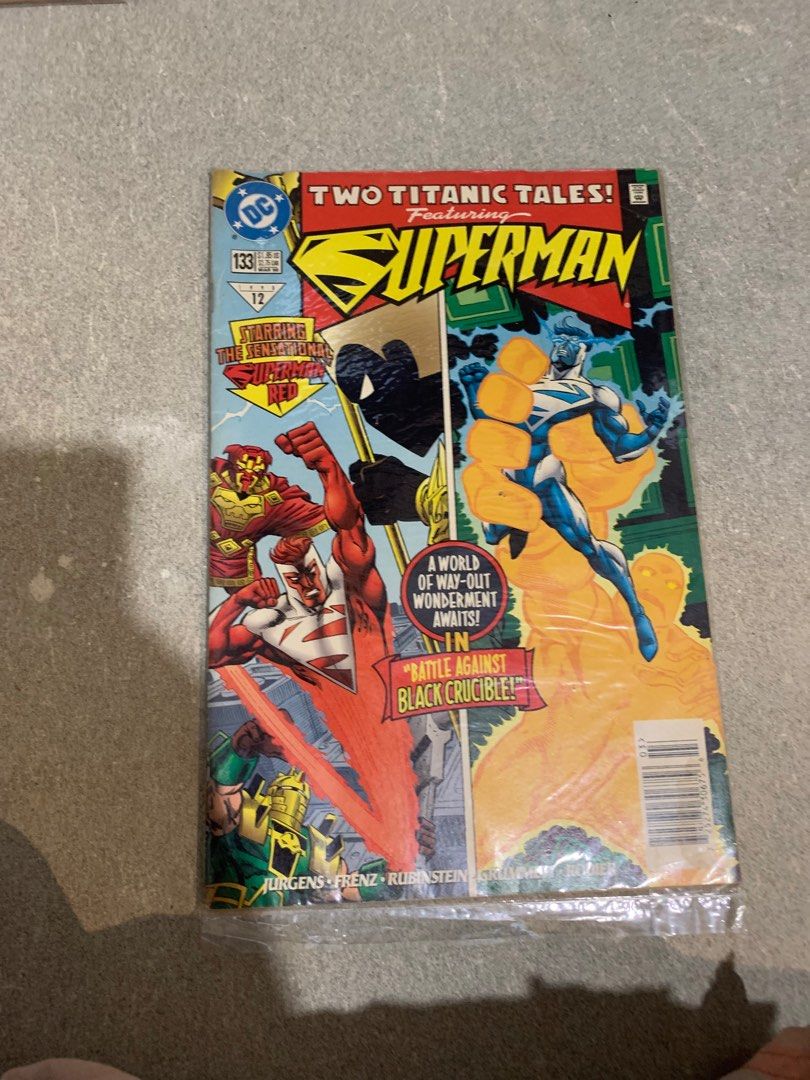 Superman #133 1998, Hobbies & Toys, Books & Magazines, Fiction & Non ...