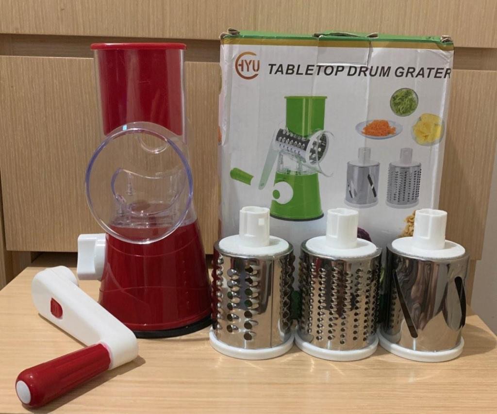 Table Top Drum Grater, Furniture & Home Living, Kitchenware & Tableware, Other Kitchenware ...