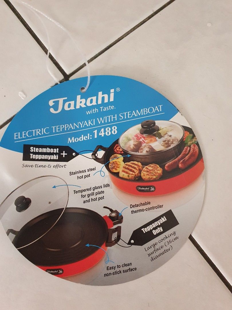 Takahi bbq cum steamboat, Furniture & Home Living, Kitchenware & Tableware, Cookware ...