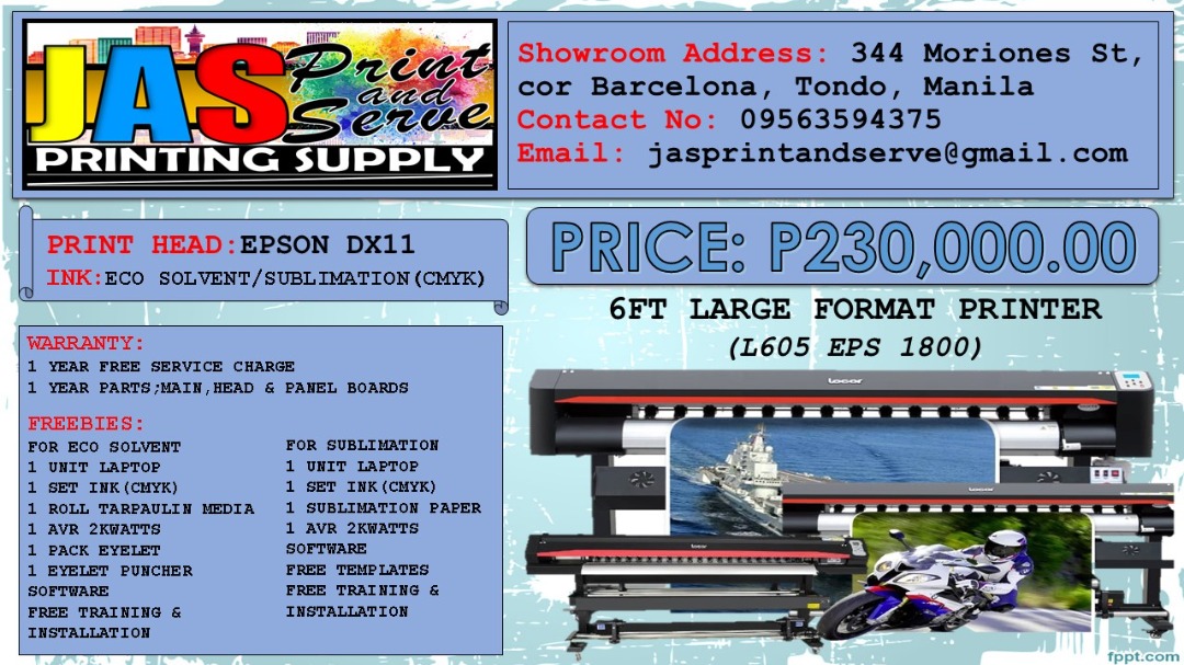 Tarpaulin Machine 6ft Eco Solvent, Computers & Tech, Printers, Scanners ...
