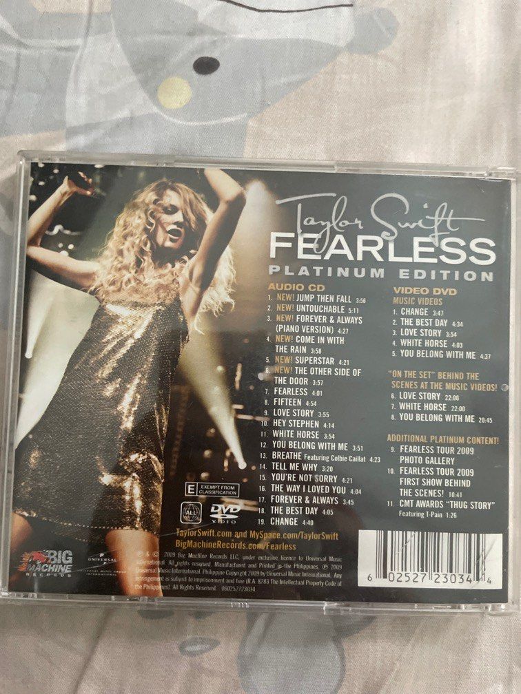 taylor swift fearless album platinum edition, Hobbies & Toys, Music ...