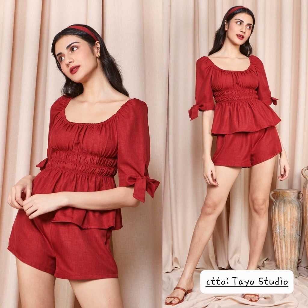 Tayo Studio Daisy Coordinates, Women's Fashion, Dresses & Sets, Sets or ...