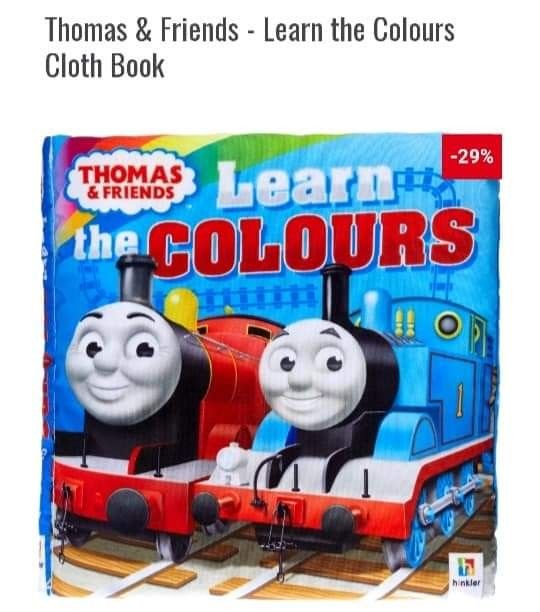 Thomas & Friends Learn Colours, Hobbies & Toys, Books & Magazines ...