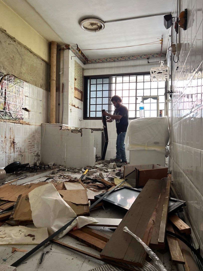 Tiling & Hacking & Plastering & Painting Works, Home Services ...