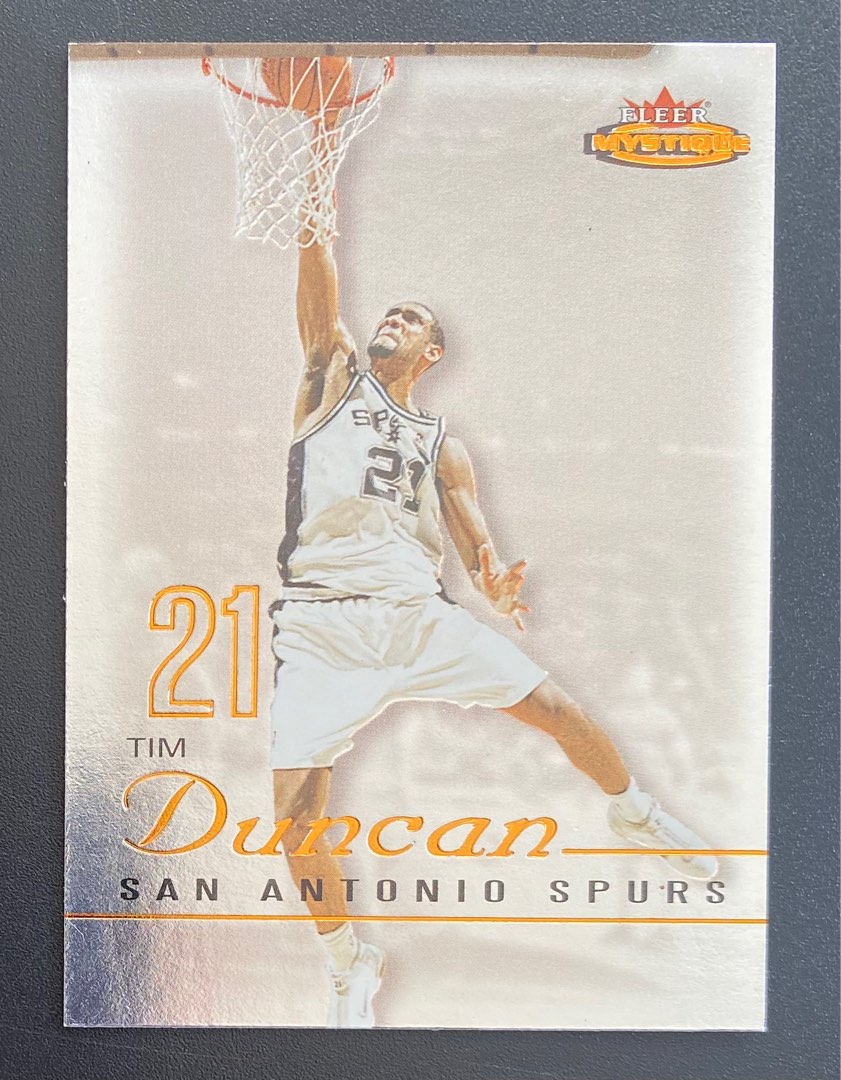 Tim Duncan Fleer Mystique NBA Cards, Hobbies & Toys, Memorabilia ...