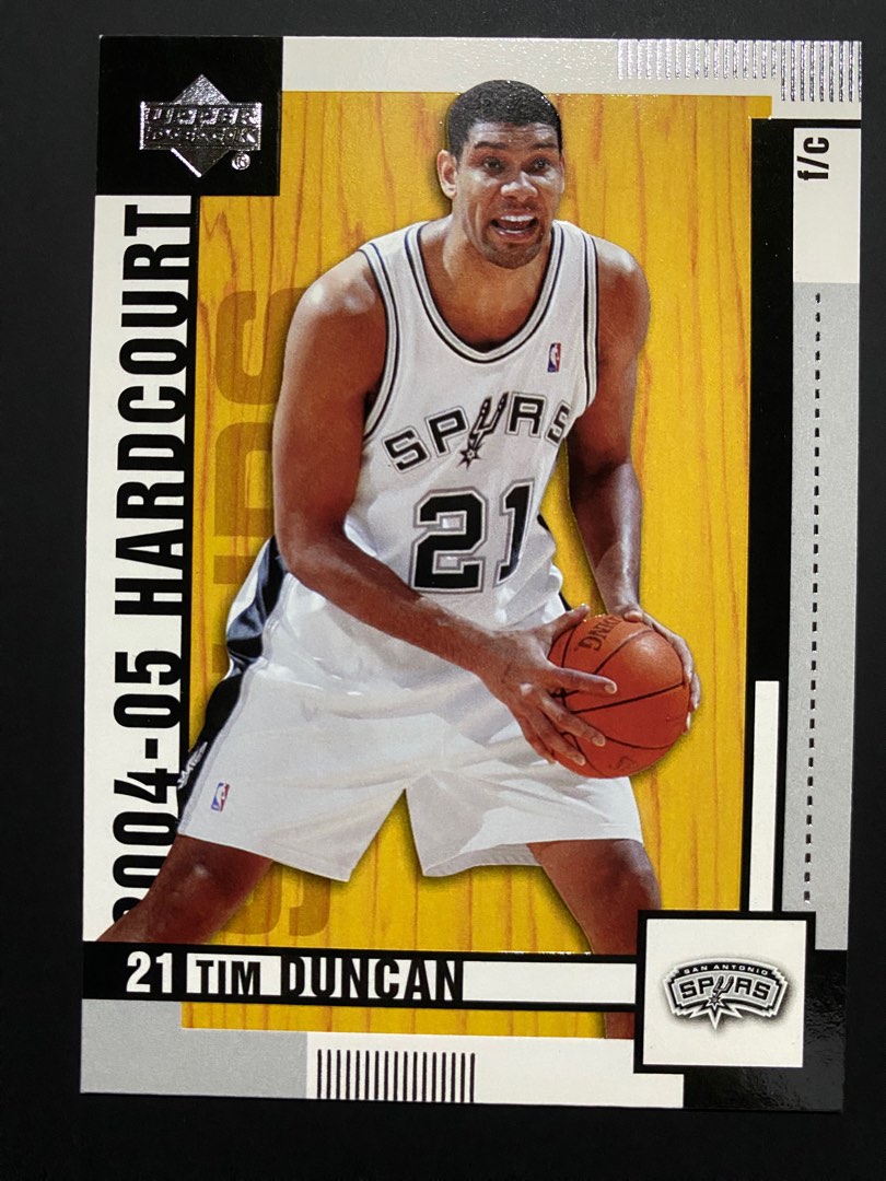 Tim Duncan NBA Cards 2004-05 Hardcourt, Hobbies & Toys, Memorabilia ...