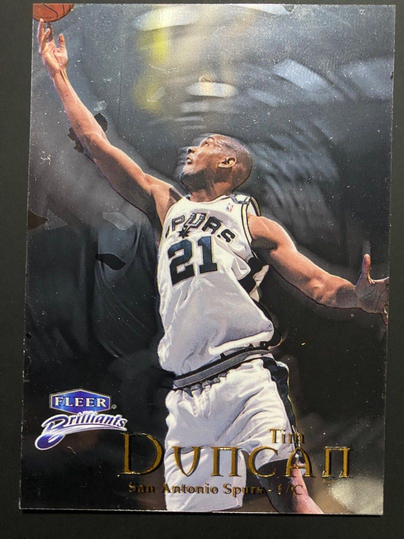 Tim Duncan Nba Cards Fleer Brilliants, Hobbies & Toys, Memorabilia ...