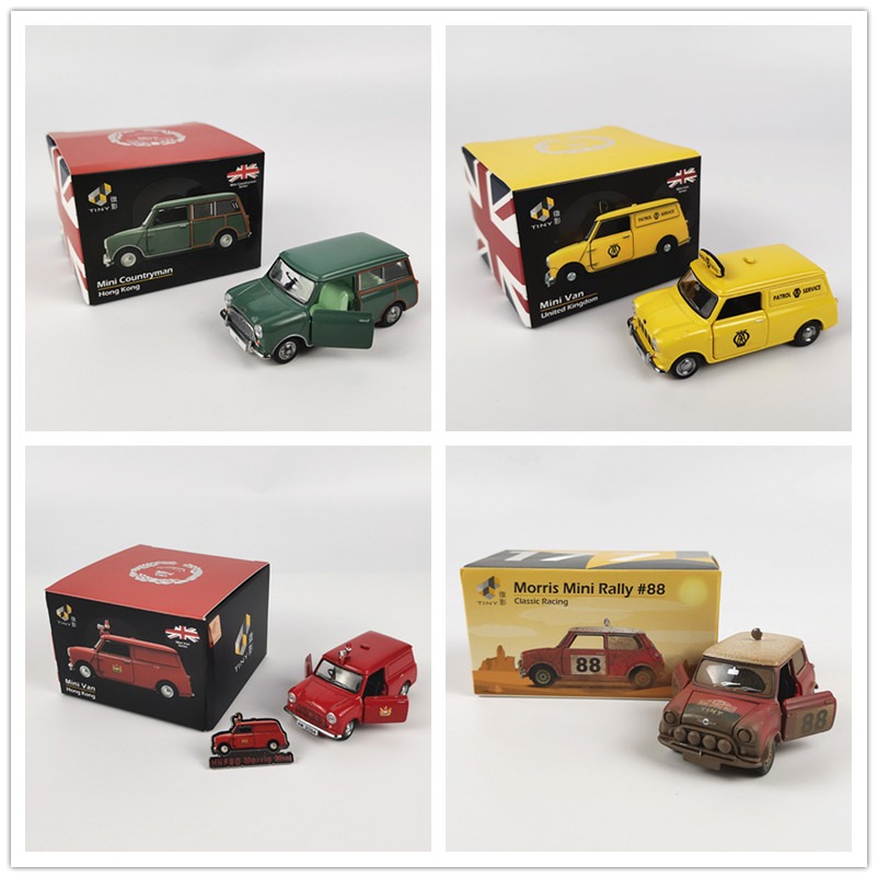 香港微影Tiny Morris Mini Coutryman Van UK 1/50 合金車模 006935, 興趣及遊戲, 玩具 & 遊戲類 - Carousell