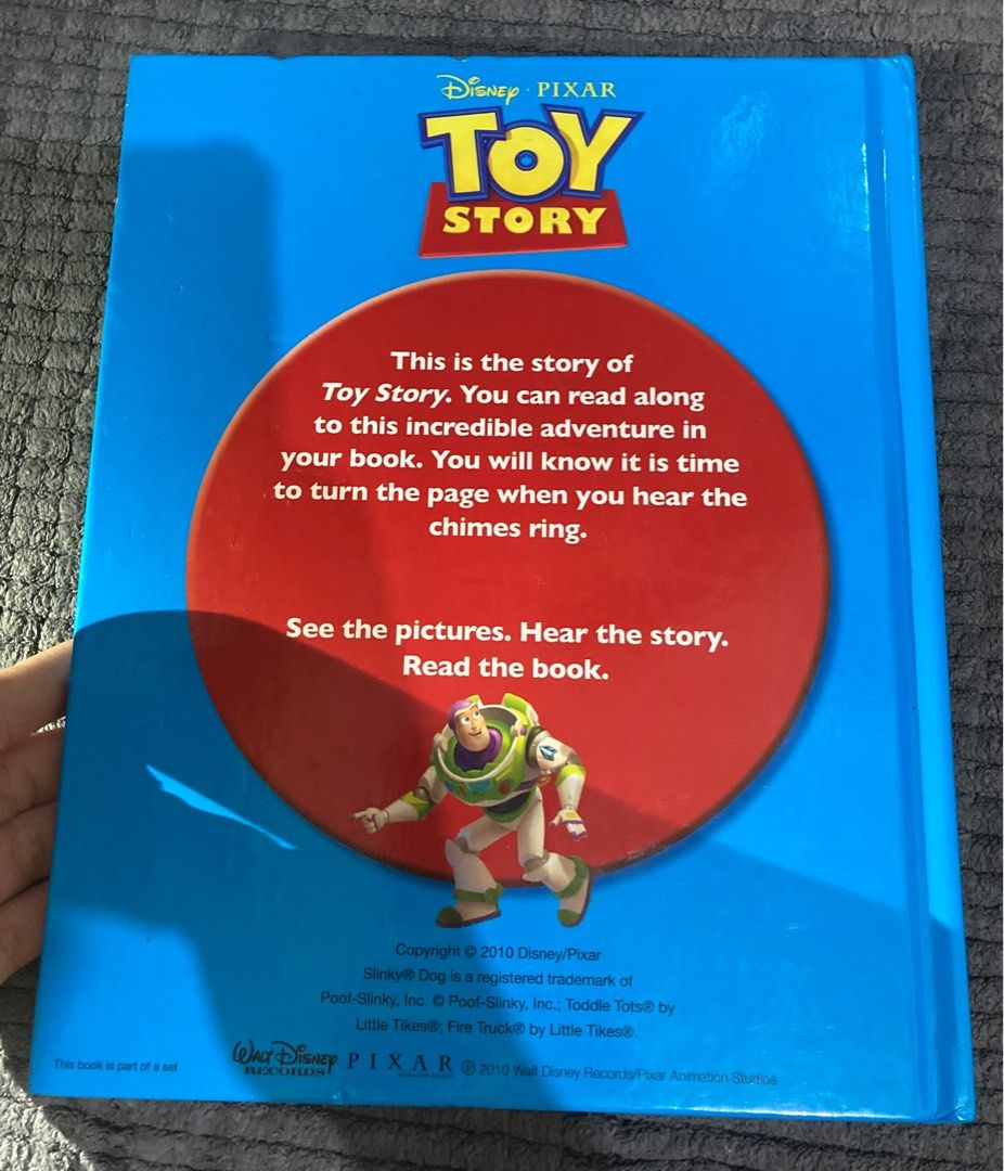 Toy story Hardbound read along book, Hobbies & Toys, Books & Magazines ...