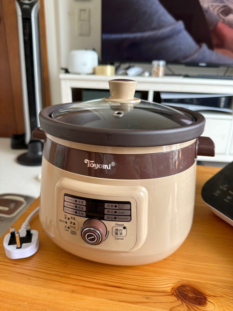TOYOMI 3.0L Electric Micro-com Slow Cooker SC 3001, TV & Home ...