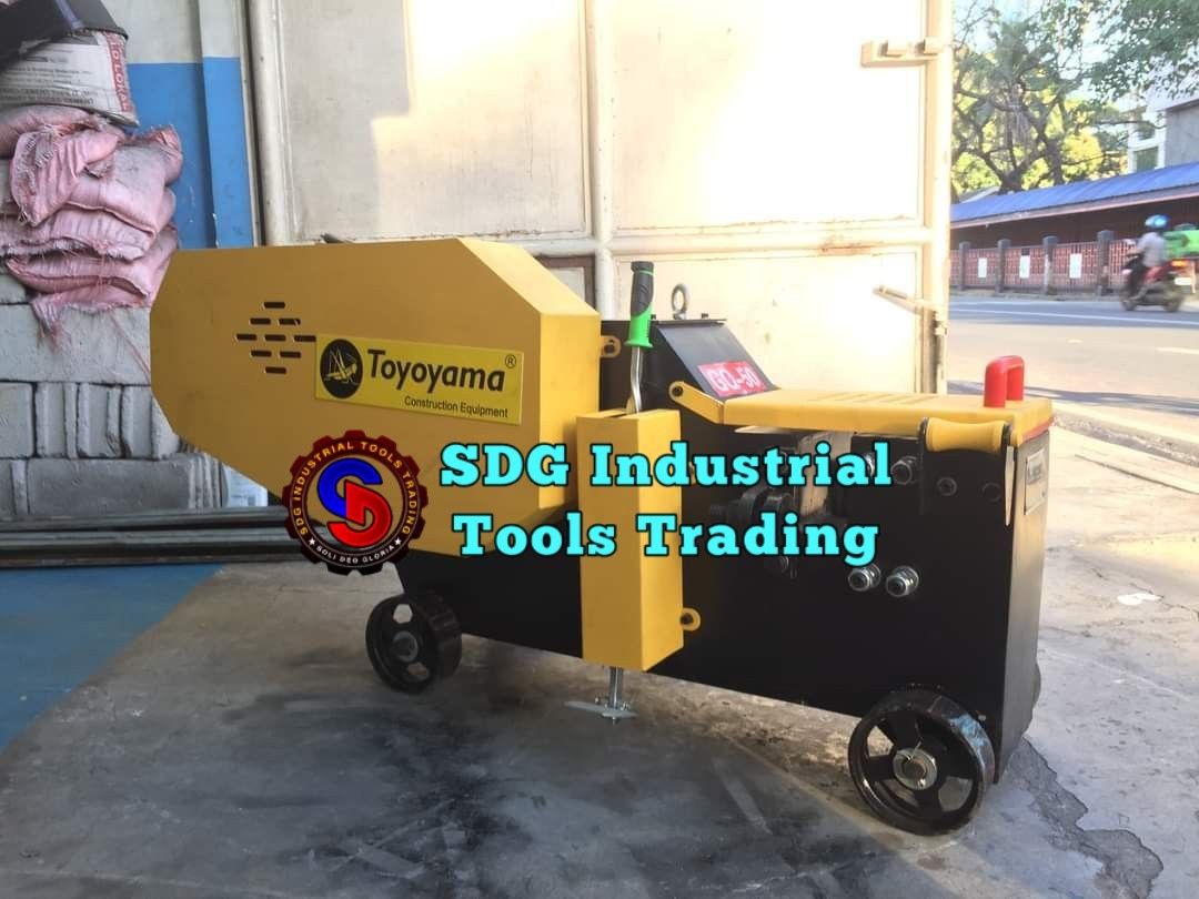 TOYOYAMA Industrial Steel Bar Cutter, Single Phase, 220V/60Hz, w/ 3 ...