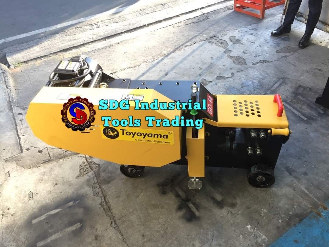 TOYOYAMA Industrial Steel Bar Cutter, Single Phase, 220V/60Hz, w/ 3 ...