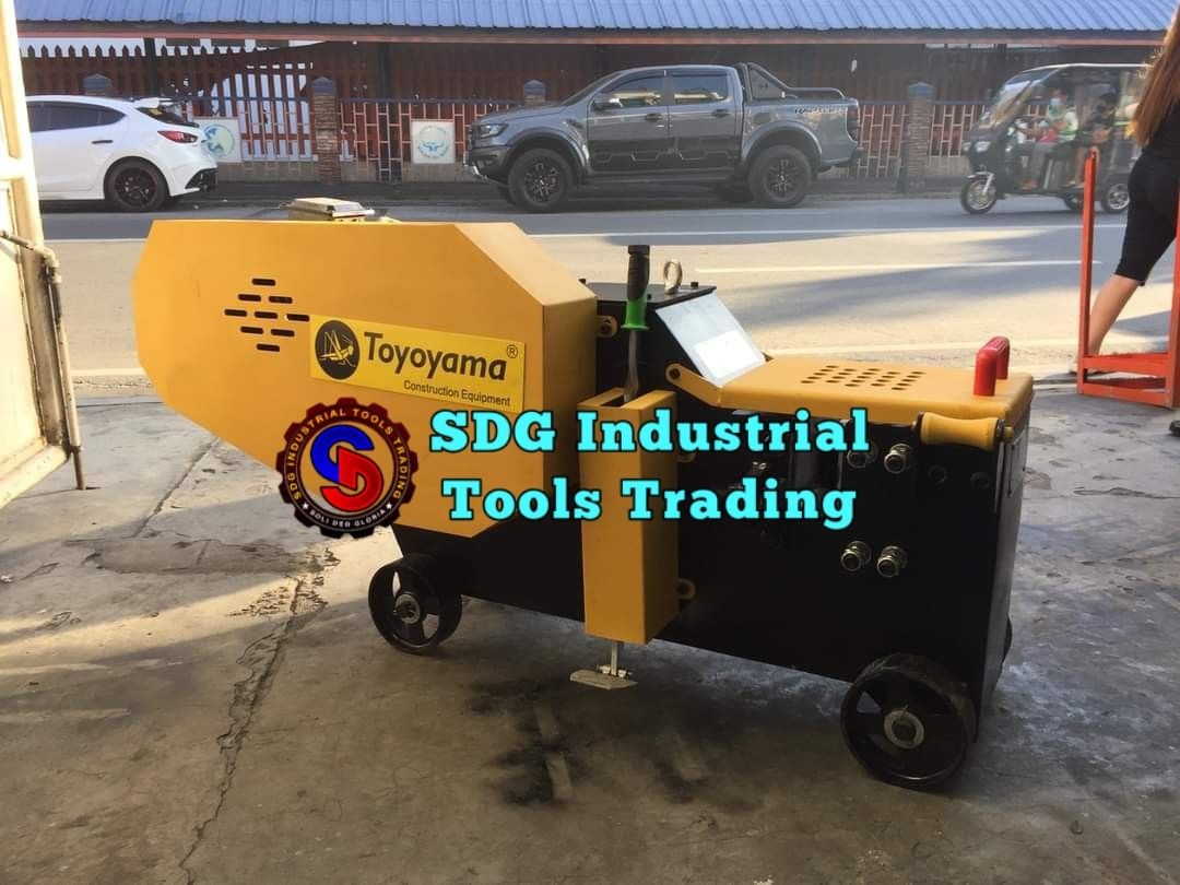 TOYOYAMA Industrial Steel Bar Cutter, Single Phase, 220V/60Hz, w/ 3 ...