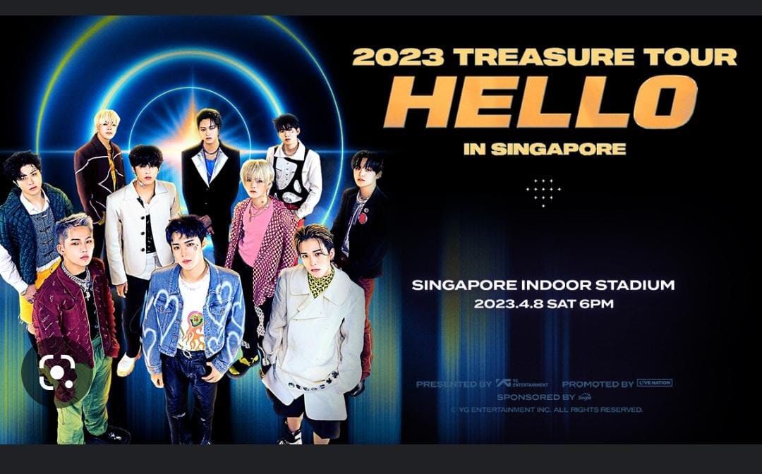 Treasure world tour ticket, Tickets & Vouchers, Event Tickets on Carousell