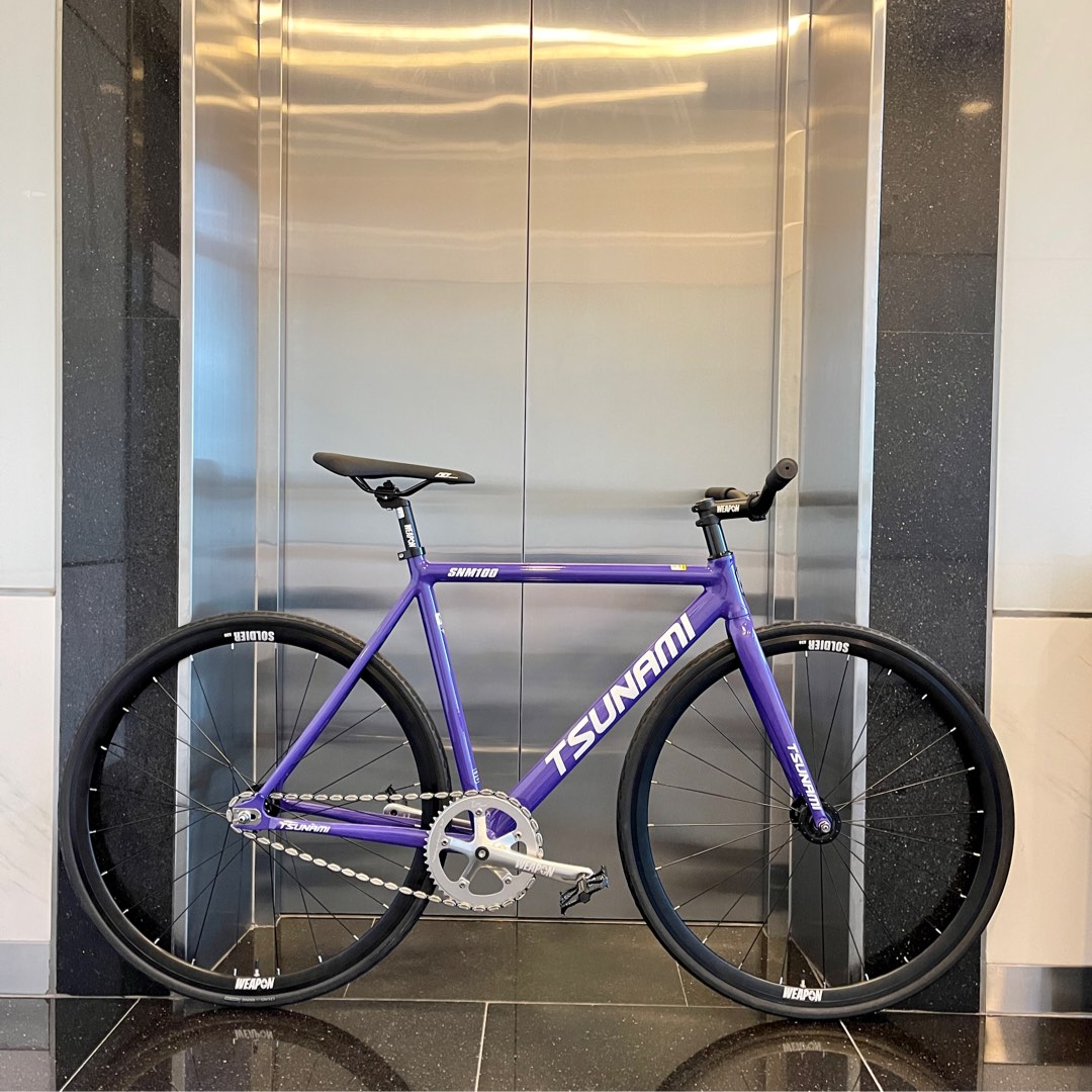 Tsunami SNM 100 fixie bike/brand new/frame set ($330) complete bike ($659)/single speed /trick ...