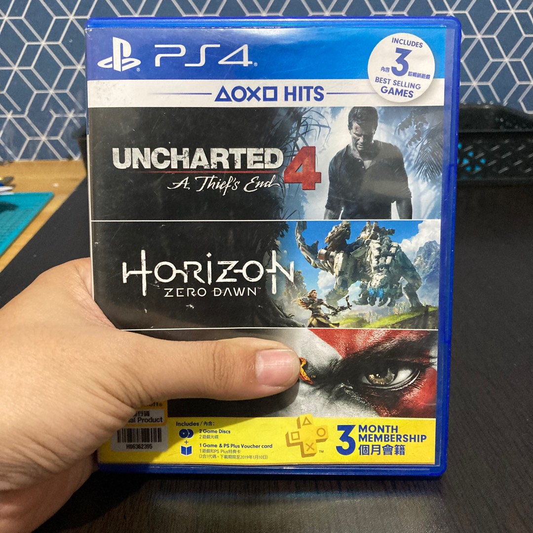 Uncharted 4 and Horizon Zero Dawn PS4 Game, Video Gaming, Video Games, PlayStation on Carousell