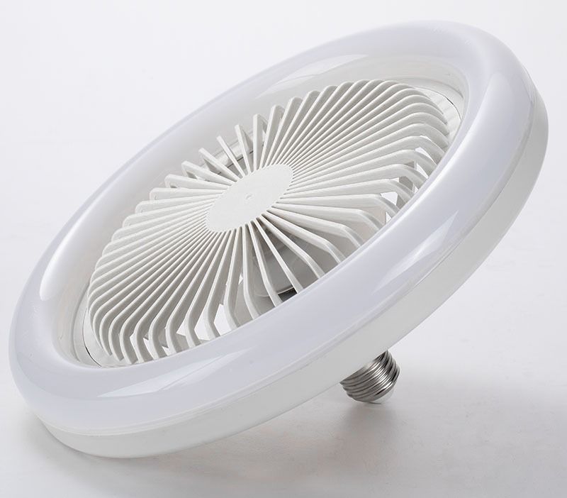 Unique 2-in-1 LED Light with Built-In Fan, Furniture & Home Living ...