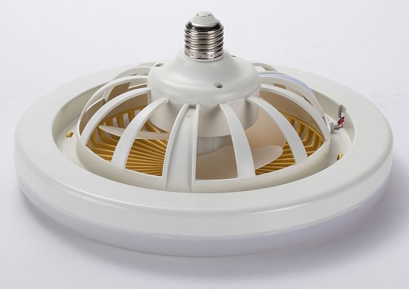 Unique 2-in-1 LED Light with Built-In Fan, Furniture & Home Living ...