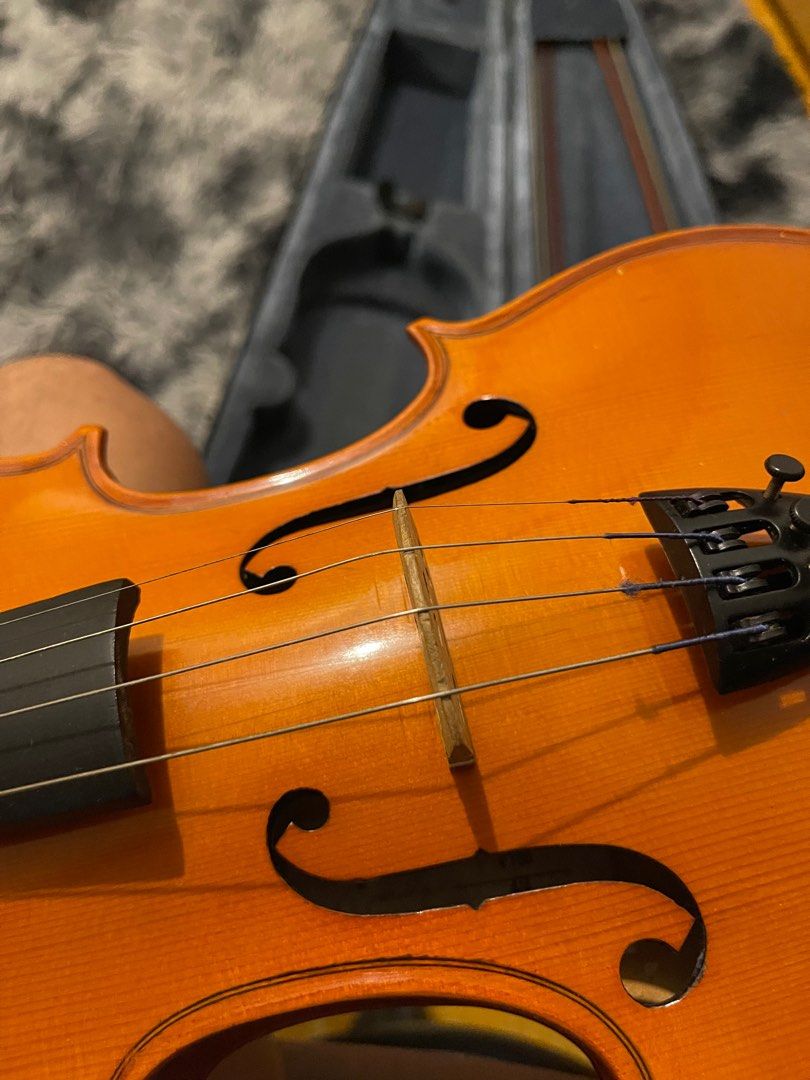 Valencia Violin 4/4, Hobbies & Toys, Music & Media, Musical Instruments ...