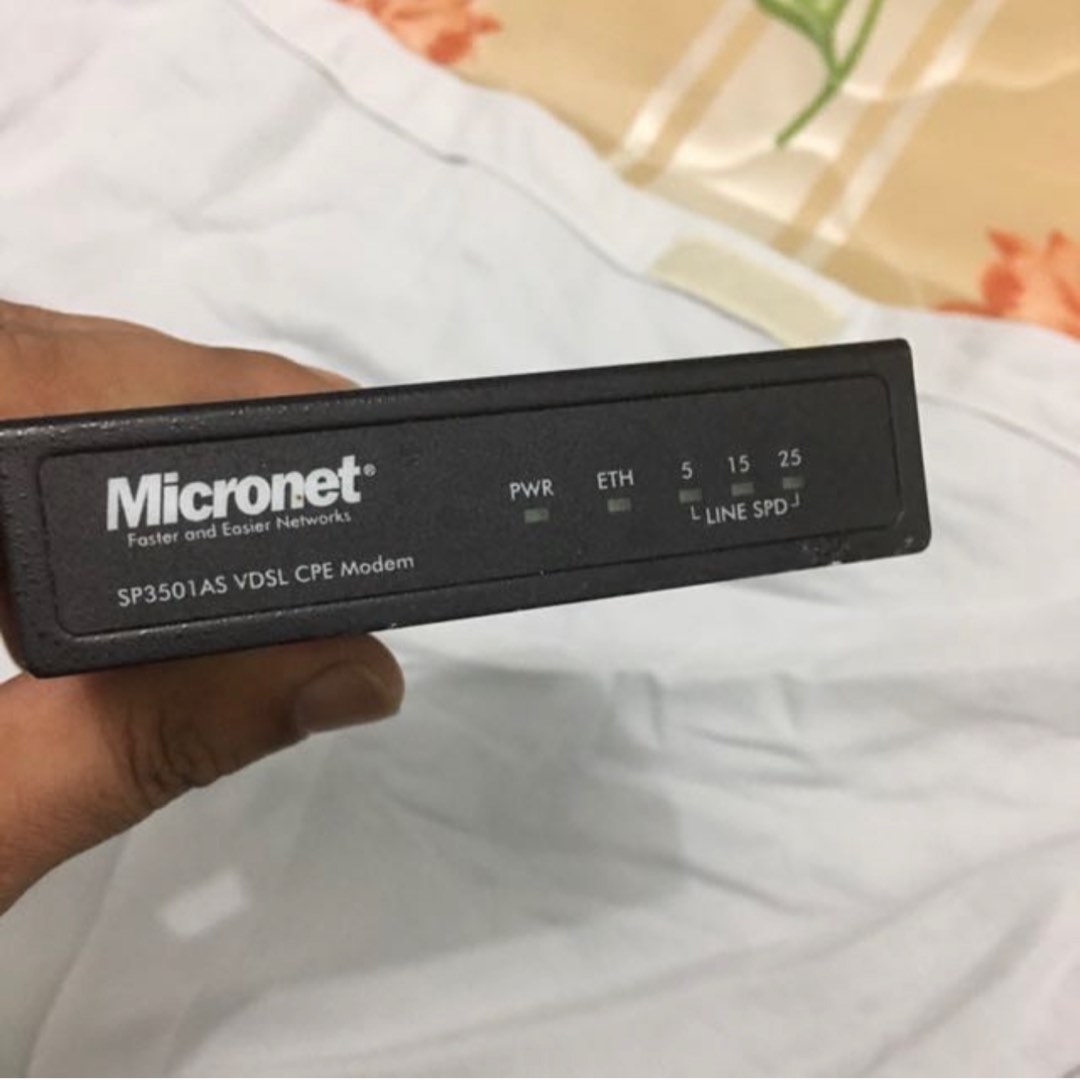 VDSL CPE MODEM Brand new brand micro net, Computers & Tech, Desktops on Carousell