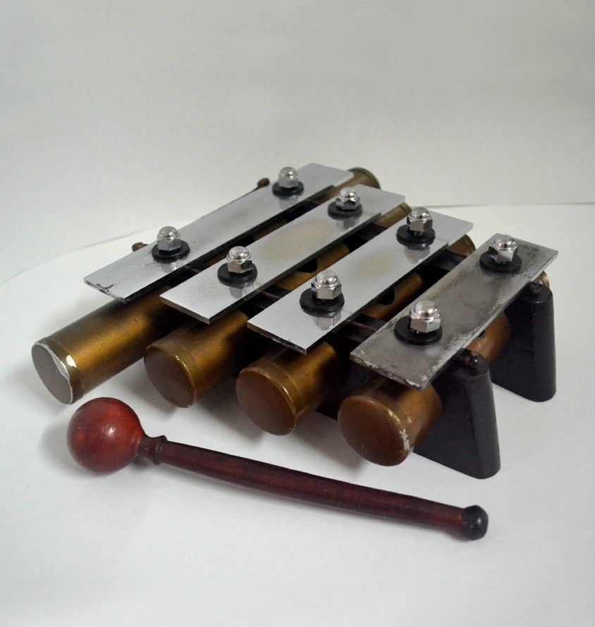 Vintage 4 Notes Dulcet Dinner Chime w/Wooden Mallet, Hobbies & Toys ...