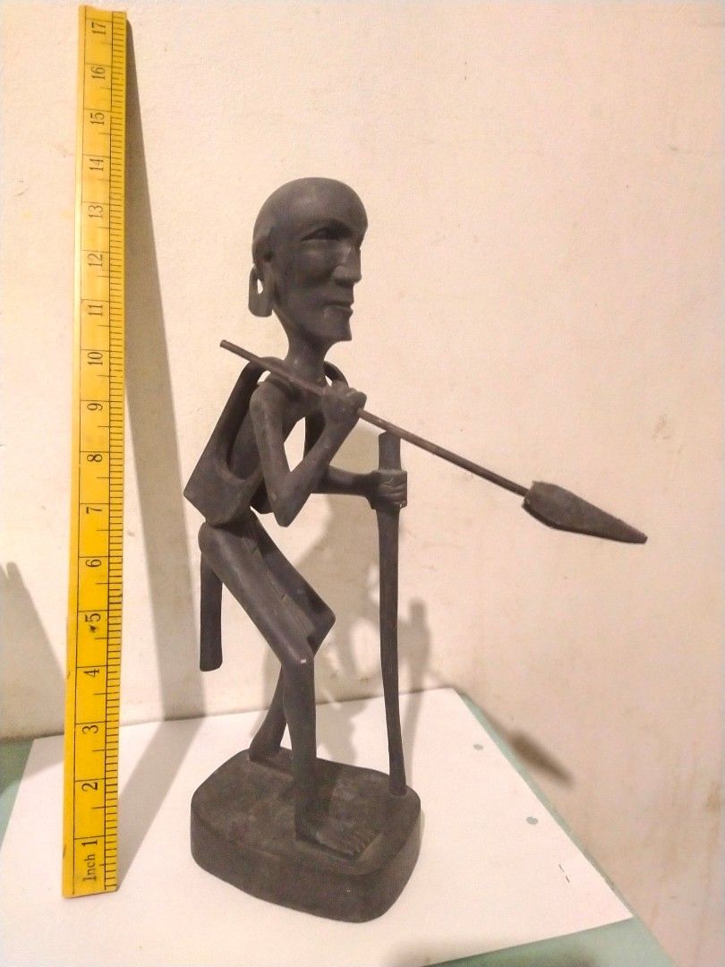 vintage Anito Bul-ol mythical Ifugao sculpture/1970s era/Narra, Hobbies ...