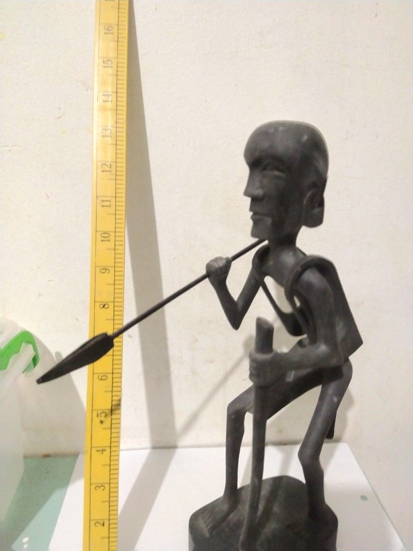 vintage Anito Bul-ol mythical Ifugao sculpture/1970s era/Narra, Hobbies ...