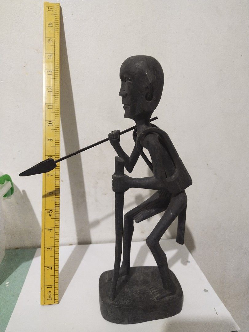 vintage Anito Bul-ol mythical Ifugao sculpture/1970s era/Narra, Hobbies ...
