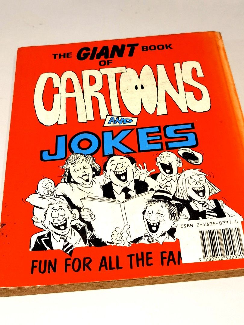Vintage Book The Giant Book Of Cartoons And Jokes, Hobbies & Toys ...