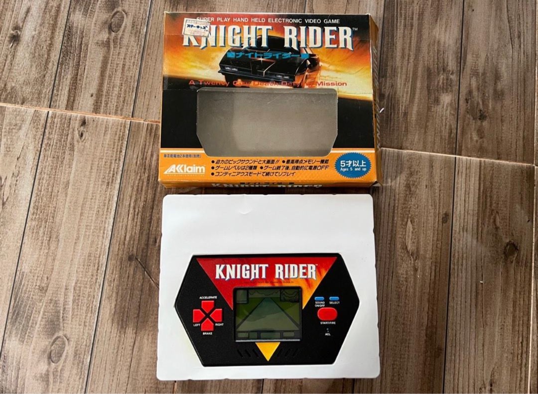 Vintage game knight rider 1989 acclaim nintendo gameboy, Hobbies & Toys ...