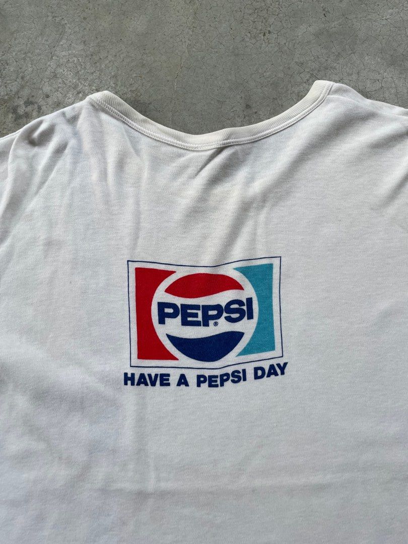 Vintage Pepsi Cola, Men's Fashion, Tops & Sets, Tshirts & Polo Shirts ...