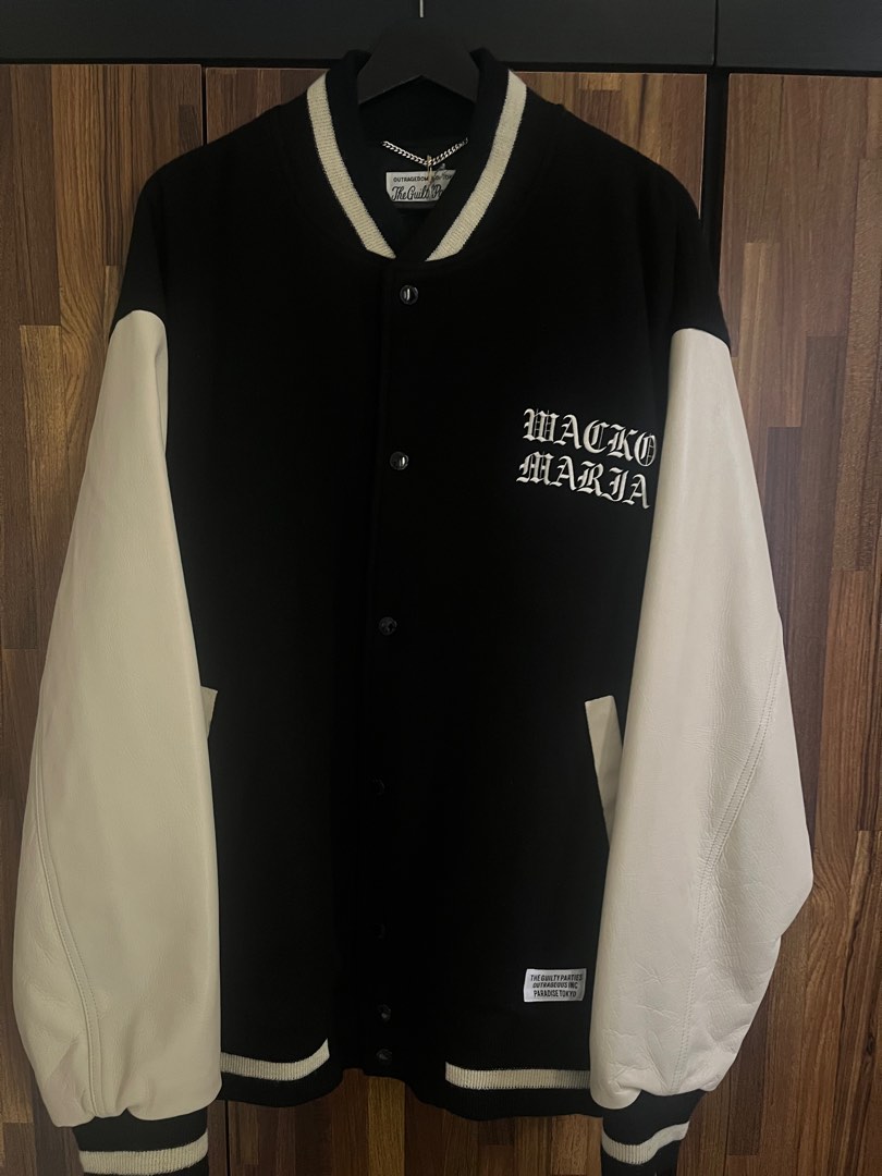 Wacko Maria varsity jacket, 他的時尚, 外套、夾克、大衣在旋轉拍賣