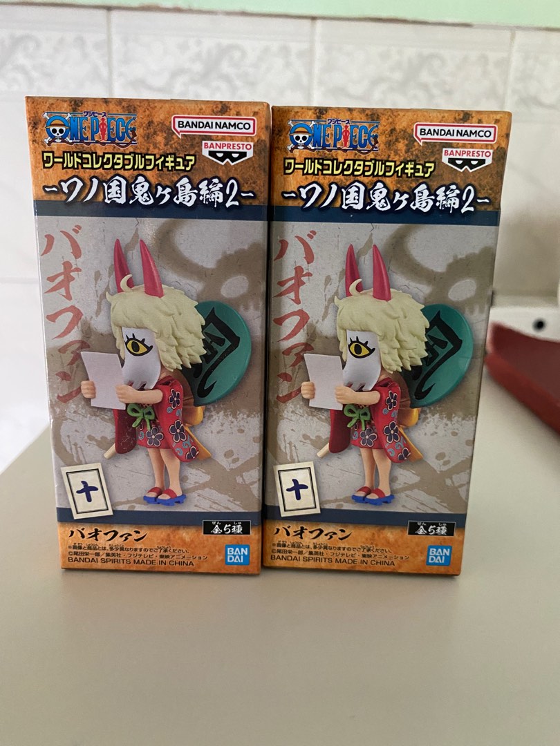 海賊王WCF 鬼島篇2 小配人物, 興趣及遊戲, 玩具 & 遊戲類 - Carousell