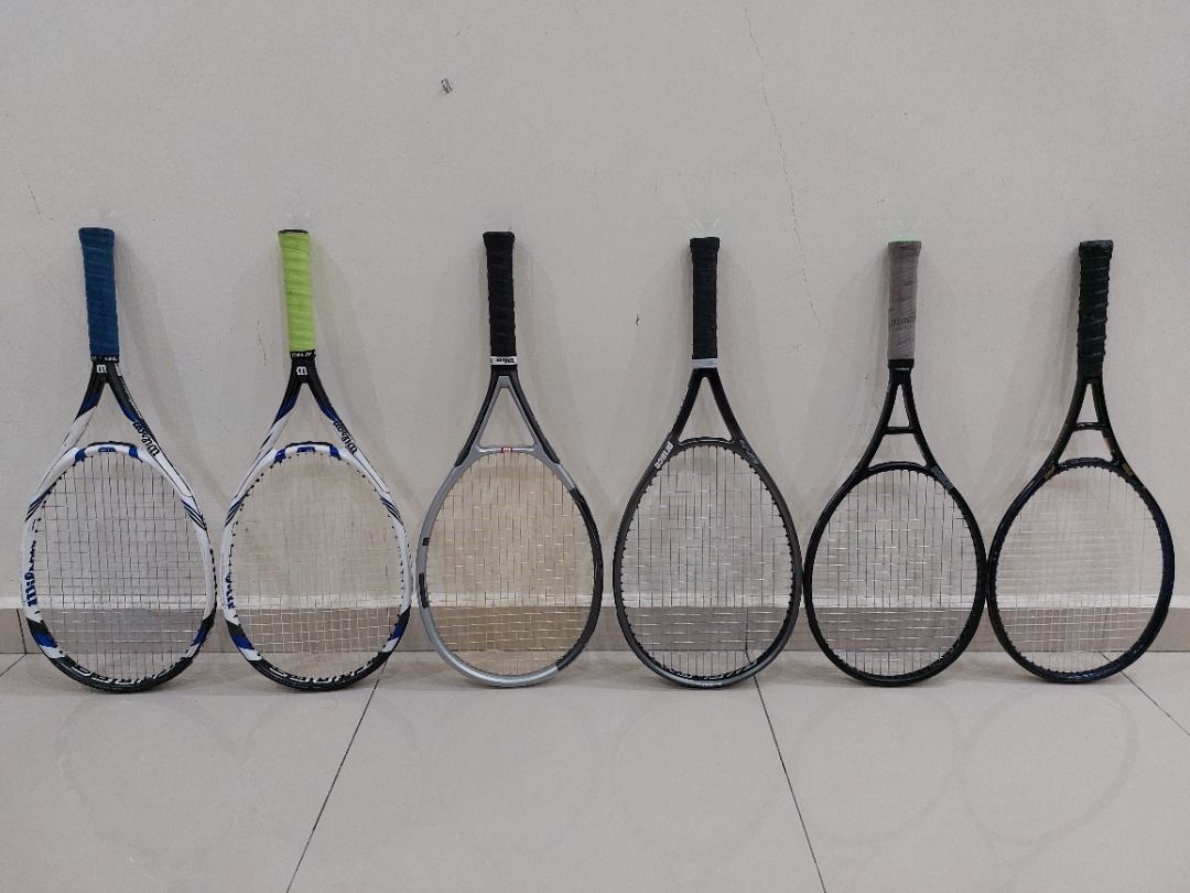 Wilson BLX Three Racket - TRIAD 3 Tennis Racquet, Sports Equipment ...