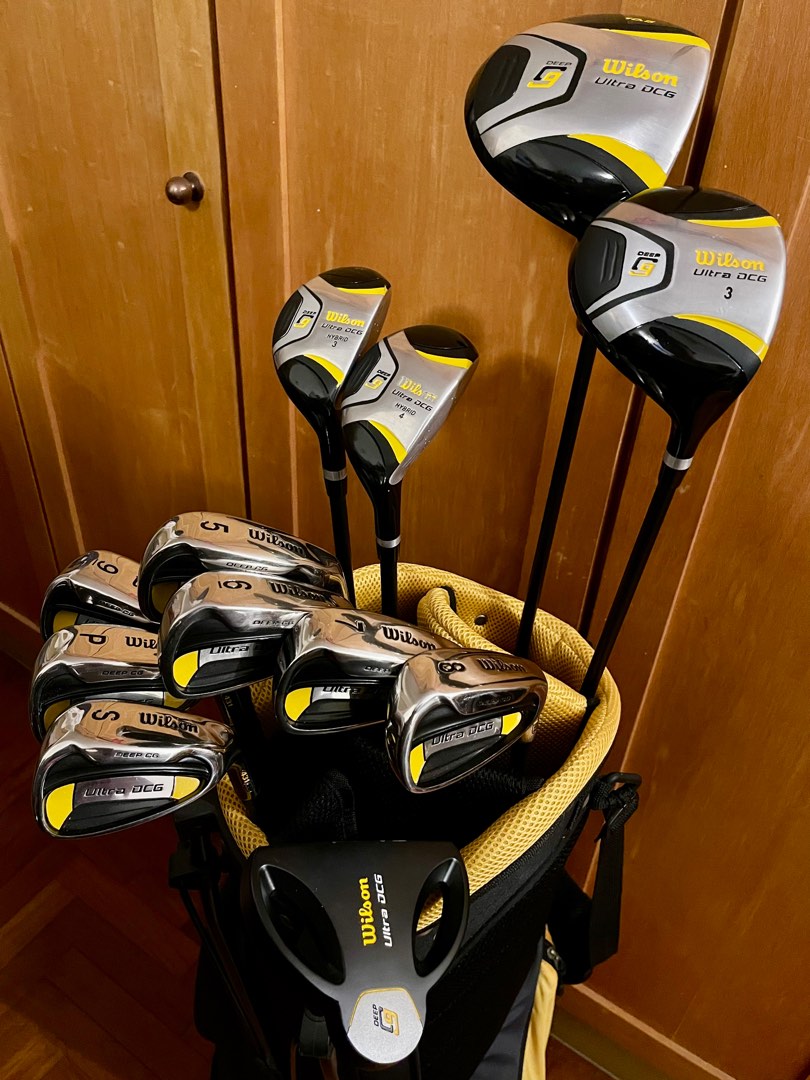 Wilson Ultra DCG Full Complete Beginner Golf Set, Sports Equipment ...
